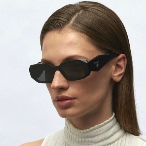 Prada | Accessories | New Prada Pr7ws Black Sunglasses Prada Pr 17ws 1ab5s New Collection | Poshmark